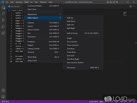 Visual Studio Code Screenshots
