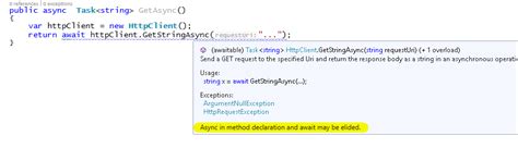 C Async And Await May Be Elided Stack Overflow