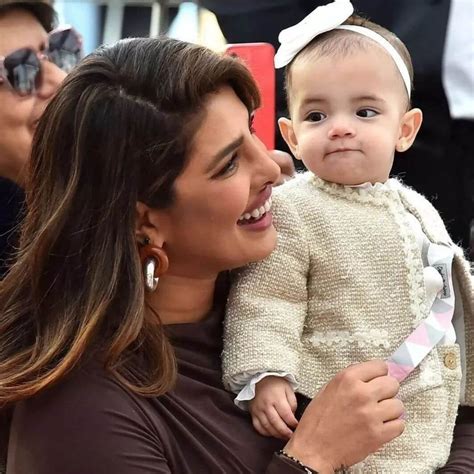 Priyanka Chopra Shows Her Daughter Malti Maries Face At The Jonas