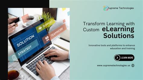 Ppt Transform Learning With Custom Elearning Solutions And Elearning