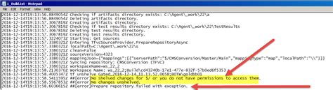 Msbuild TFS Gated Checkin Error No Shelved Changes For Or You Do Not Have Permissions To