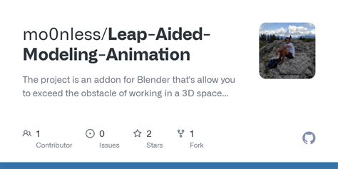 Github Mo Nless Leap Aided Modeling Animation The Project Is An Addon For Blender That S