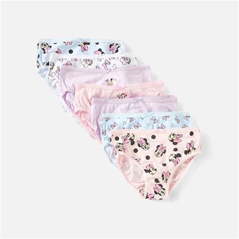 Buy Disney Minnie Mouse And Daisy Duck Print Panties With Bow Detail