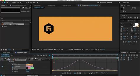 Smoothing Keyframes In After Effects
