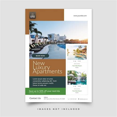 Premium Psd Real Estate Flyer Template