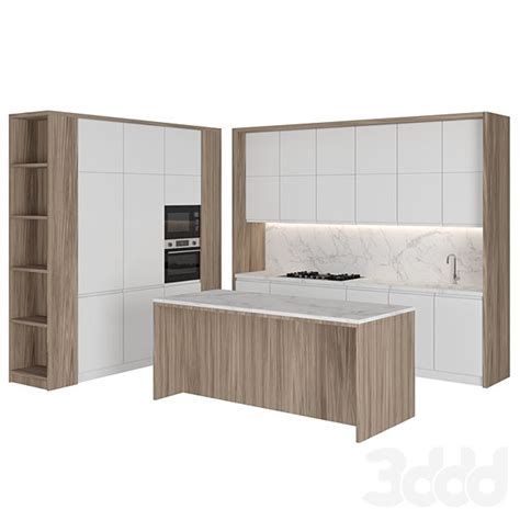 3d модели скачать на Дизайн интерьера кухни Современная кухня Дизайн кухонь