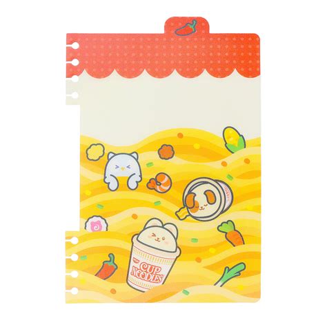 Cup Noodles Index Notebook Anirollz