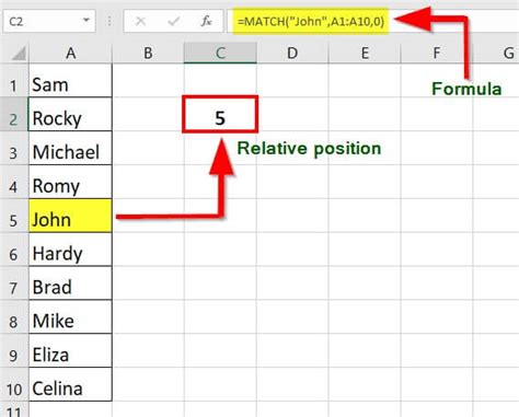 What Is Match Type In Excel Earn And Excel