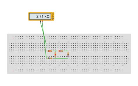 Circuit Design Resistor 3 Tinkercad