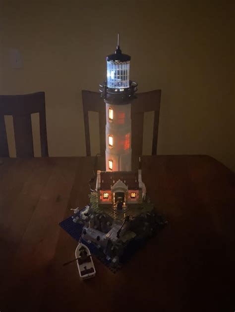 Finally Finished The Lighthouse Set R Lego