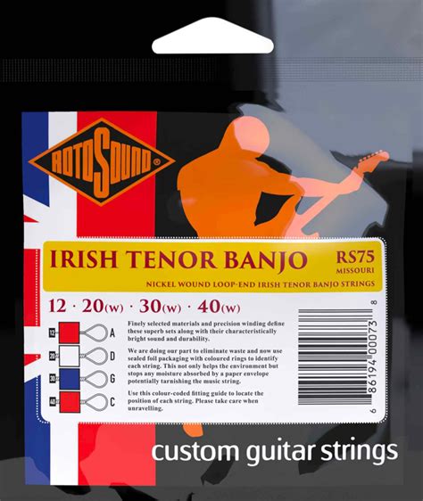 Rotosound Tenor Banjo Loop End Strings Ireland