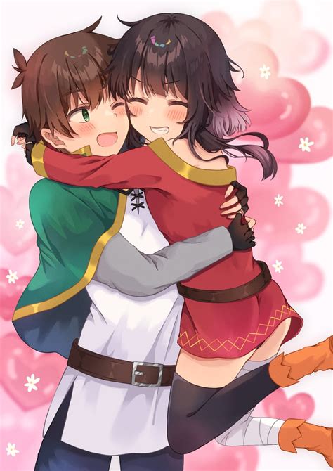 Megumin And Satou Kazuma Kono Subarashii Sekai Ni Shukufuku Wo Drawn By Yuno Suke Yuno