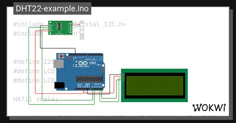DHT22 Example Ino Wokwi ESP32 STM32 Arduino Simulator