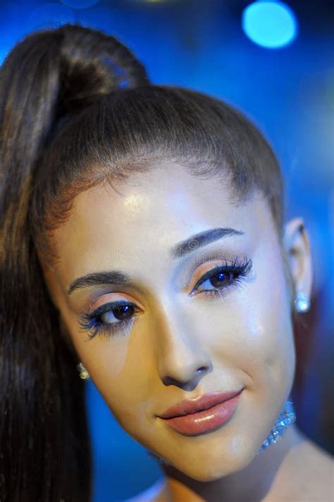Ariana Grande Portrait Editorial Image Image Of Tussaud 345162505