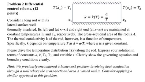 Problem 2 ﻿differential Control Volume