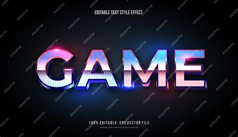 Premium Vector Modern Editable Text Effect Vibrant Modern Color Shiny Text Style Effect