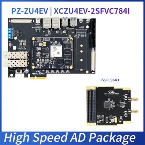 Оценочный комплект Puzhi Zu4ev Xilinx Zynq Ultrascale Xczu4ev Плата разработки Fpga Pcie Usb3 0