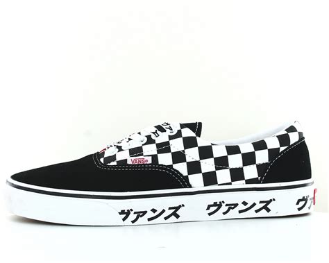 Vans Era Japanese Type Noir Blanc Rouge Vn0a4bv4224