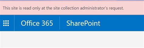 how to make sharepoint online site collection read only cloud decoded