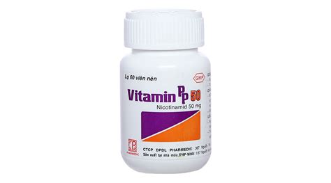 Vitamin Pp Lọ Công Dụng Liều Dùng Và Những Điều Cần Biết