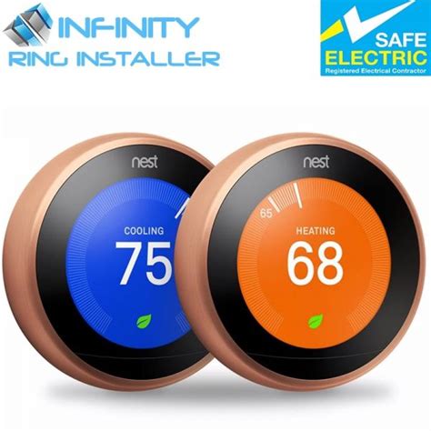 NEST SMART LEARNING THERMOSTAT SUPPLIED NOT INC STAND Ring Installer