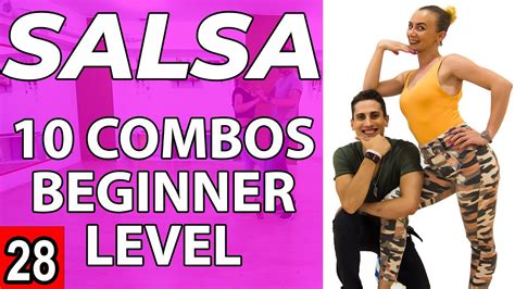 Salsa Tutorial 28: 10 beginner salsa patterns/combos | by Marius&Elena (2020) - YouTube