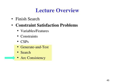 Ppt Computer Science Cpsc 502 Lecture 3 Constraint Satisfaction