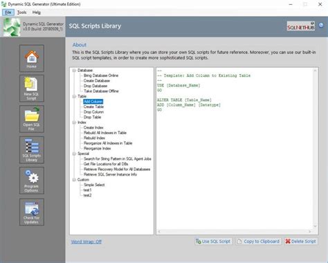Dynamic SQL Generator Convert Static SQL Server Scripts To Dynamic
