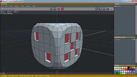 Wings D Making A Dice Blender YouTube