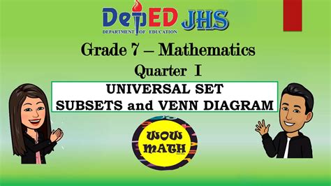 Universal Set And Subset Using Venn Diagram Pdf