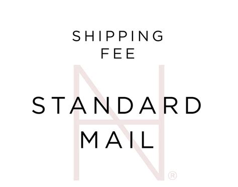 Standard Shipping Domestic Usps Shipping Fee Etsy