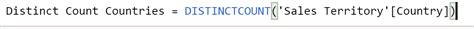 Power Bi Dax Functions Sum Count And Distinctcount