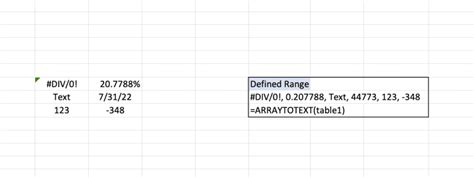 how to use the arraytotext function in excel for mac hubpages