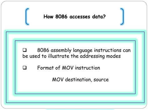 Addressing Modes Of 8086 Pptx Data Storage And Warehousing Computing