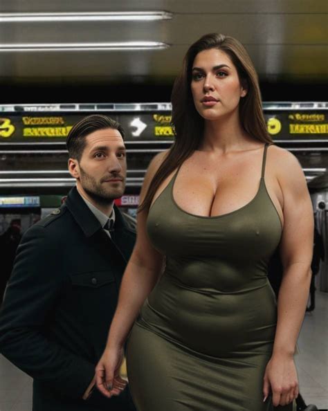 Ai Tall Hot Woman At Subway Station By Eljoki On Deviantart
