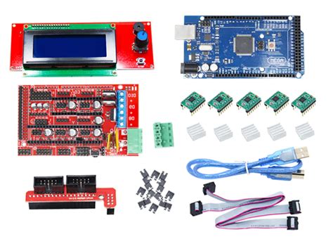 CNC Kit 2 RAMPS 1 4 Arduino Mega Displej Drivery A4988 Techfun Sk Naj Arduino Shop