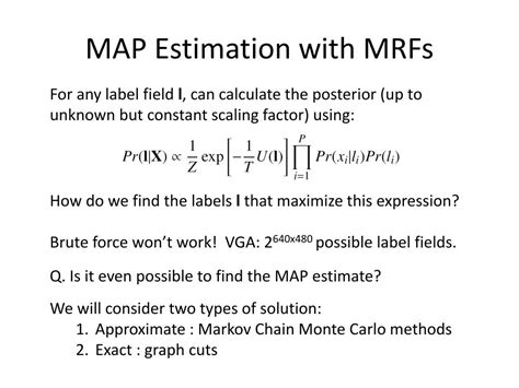 Ppt 4054 Machine Vision Markov Random Fields Powerpoint Presentation