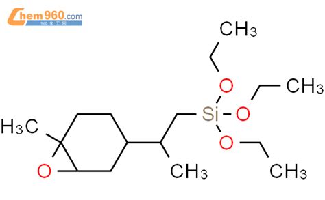 103579 00 6 Silane Triethoxy[2 6 Methyl 7 Oxabicyclo[4 1 0]hept 3 Yl
