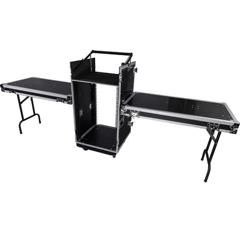 Titan Av 10ru Mixer Rack And 16ru Rack Case Workstation