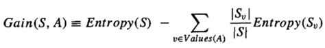Entropy And Information Gain In Decision Tree Learning