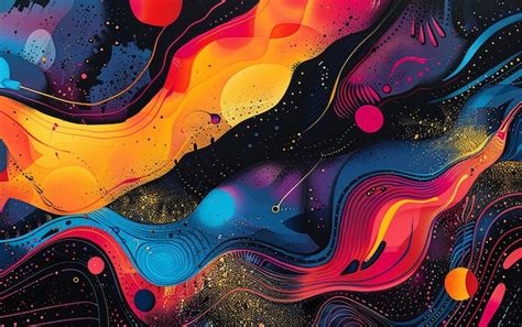 Exploring Abstract Patterns Premium Ai Generated Image