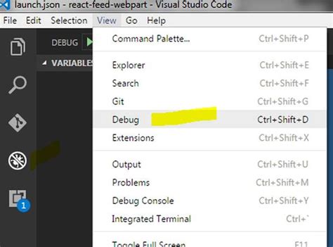Debug Spfx React Webpart With Visual Studio Code