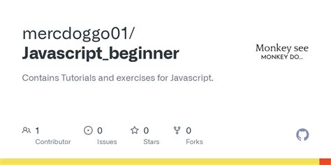 Github Mercdoggo01javascriptbeginner Contains Tutorials And
