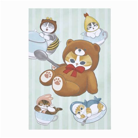 Mofusand展 ポストカード ティータイム Mofusandもふもふマーケット