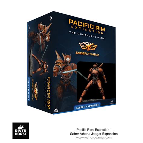 Pacific Rim Saber Athena Jaeger And Hakuja Kaiju Expansions Warlord Games