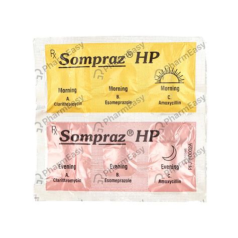 Sompraz Hp Kit Tab Uses Side Effects Dosage Composition And Price