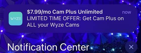 Push Notifications With Sales On It Are Annoying R Wyzecam
