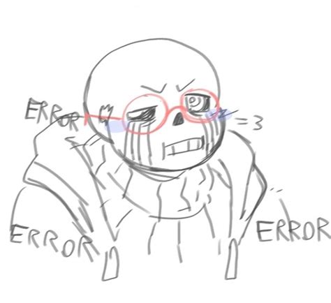 Errorsans In 2025 Error Sans Undertale Drawings Cybergoth Anime