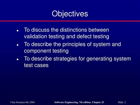 Ppt Software Testing Objectives And Strategies Powerpoint Presentation Id 1170107