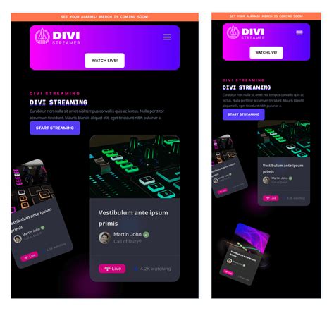 Download A Free Header And Footer For Divis Streamer Layout Pack